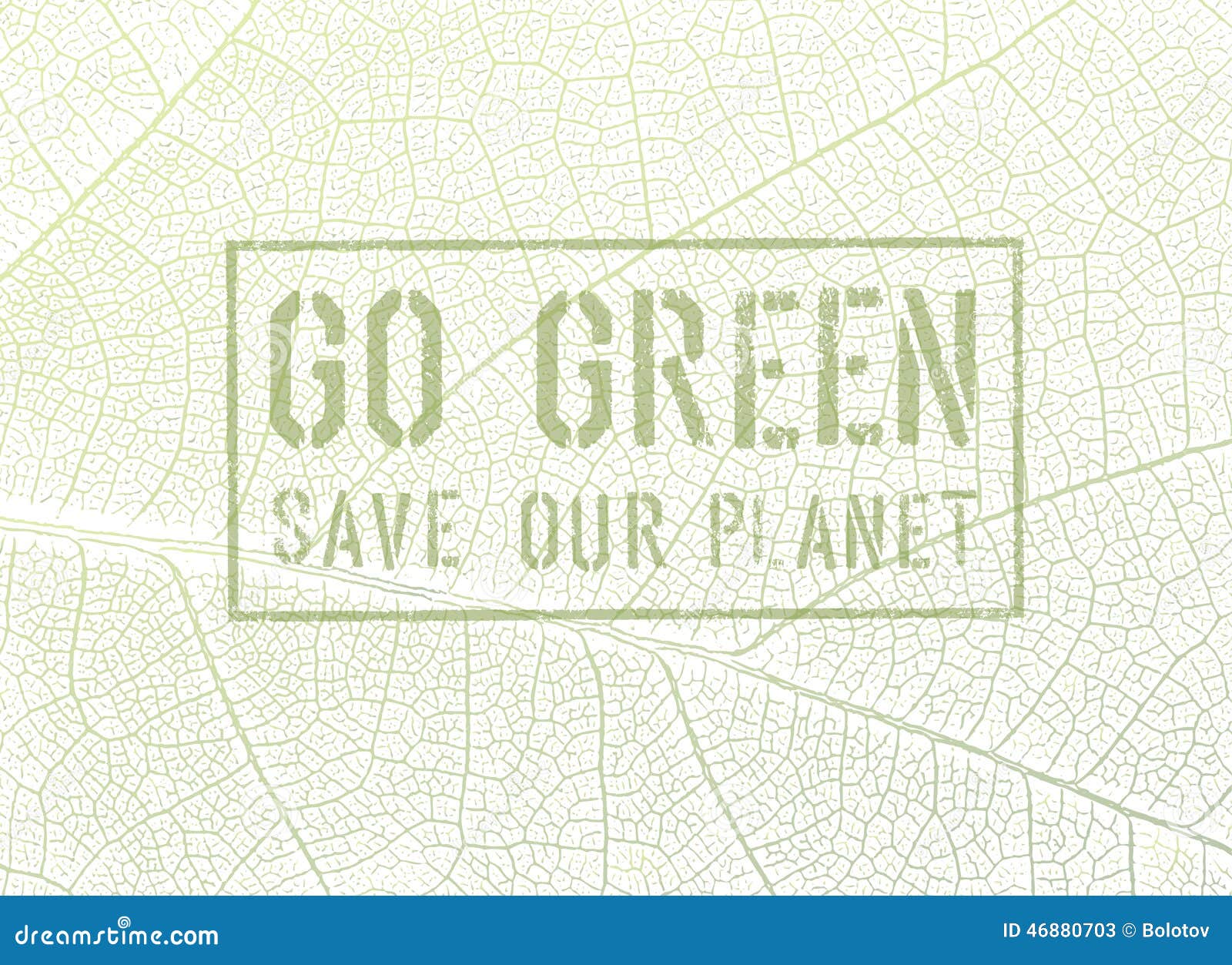 Go Green Concept Poster Design Stock Vector - Illustration of friendly ...