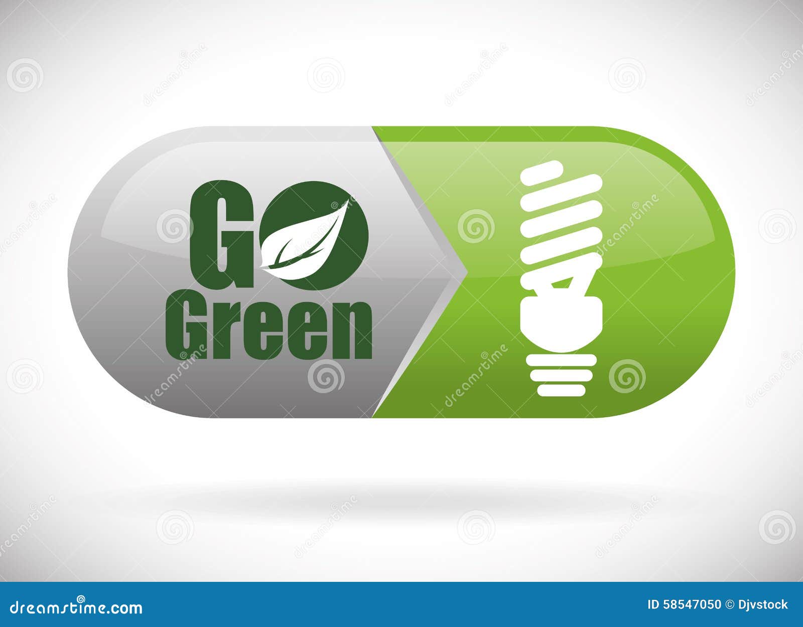 Go green design stock vector. Illustration of environment - 58547050