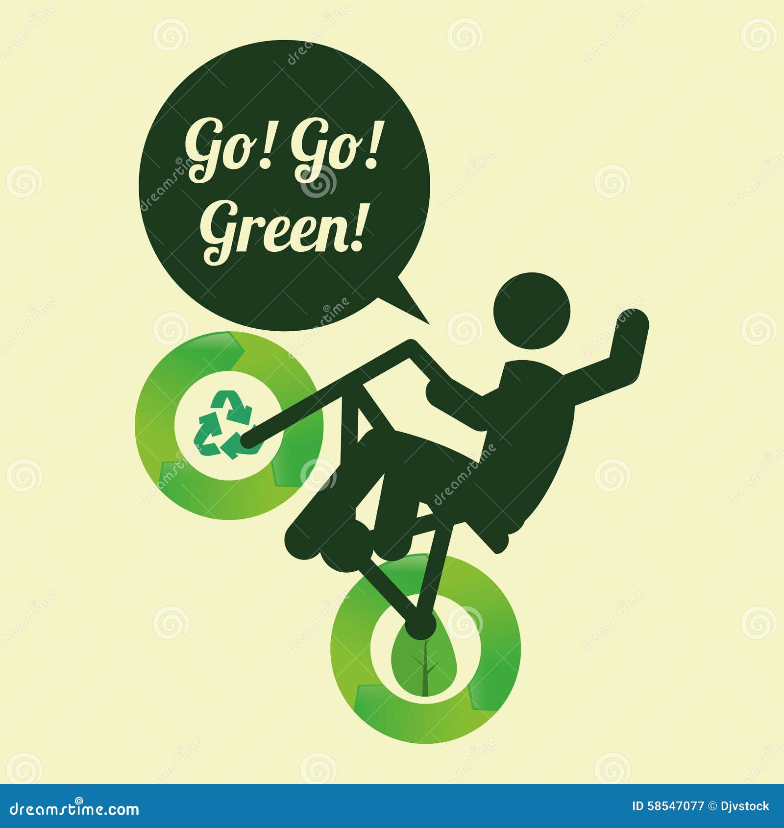 Go green design stock vector. Illustration of sustainability - 58547077