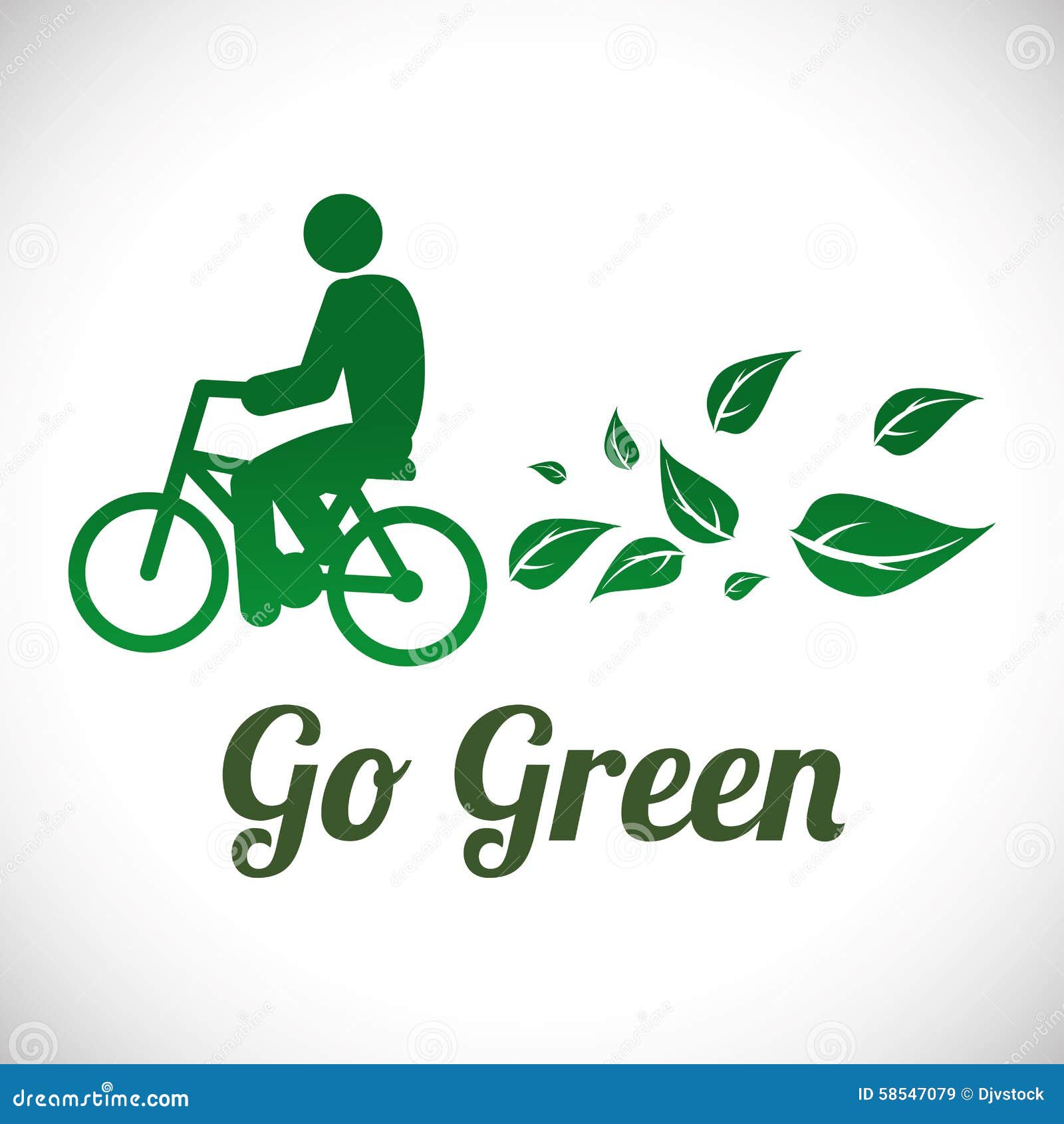 Go green design stock vector. Illustration of save, nature - 58547079