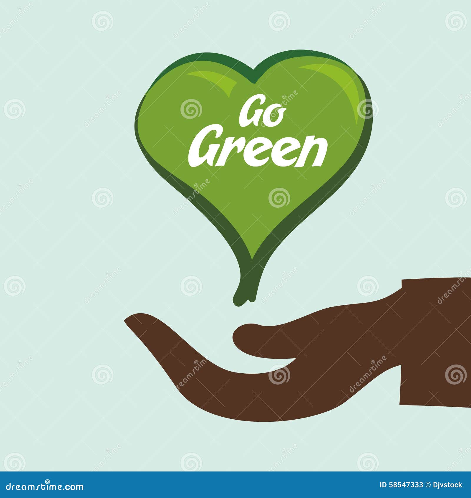 Go green design stock vector. Illustration of icon, graphic - 58547333