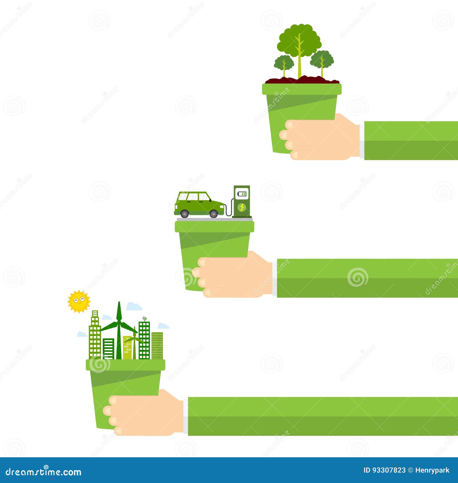 Go green icon stock vector. Illustration of green, clean - 93307823