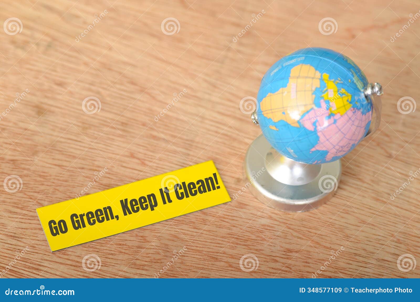 Go Green, Keep it Clean: a Global Movement To Protect Our Planet Stock ...