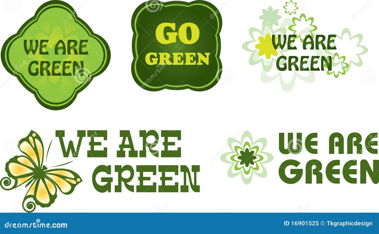 Go Green Labels stock vector. Illustration of symbol - 16901525