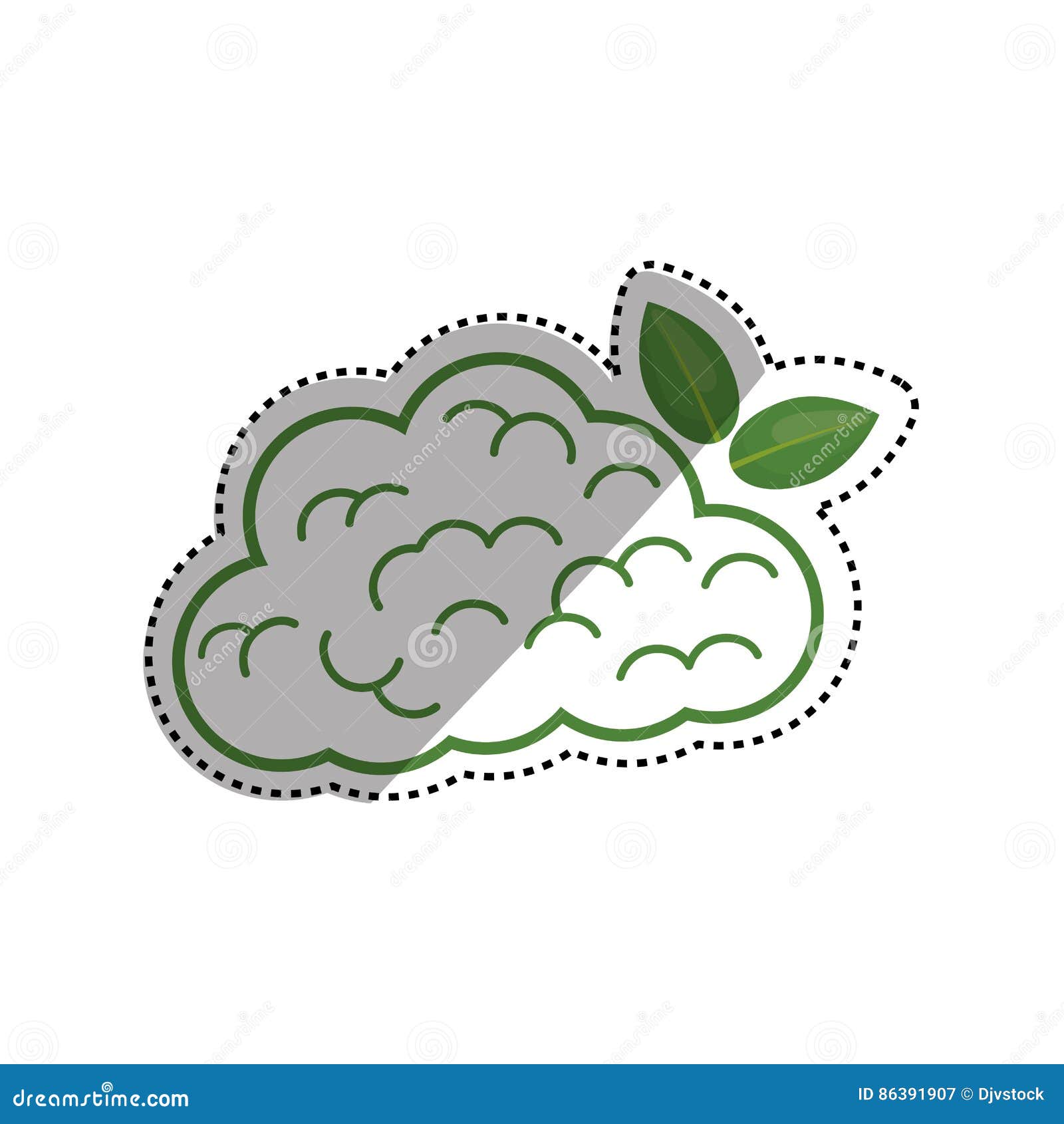 Go green mind stock illustration. Illustration of environmental - 86391907