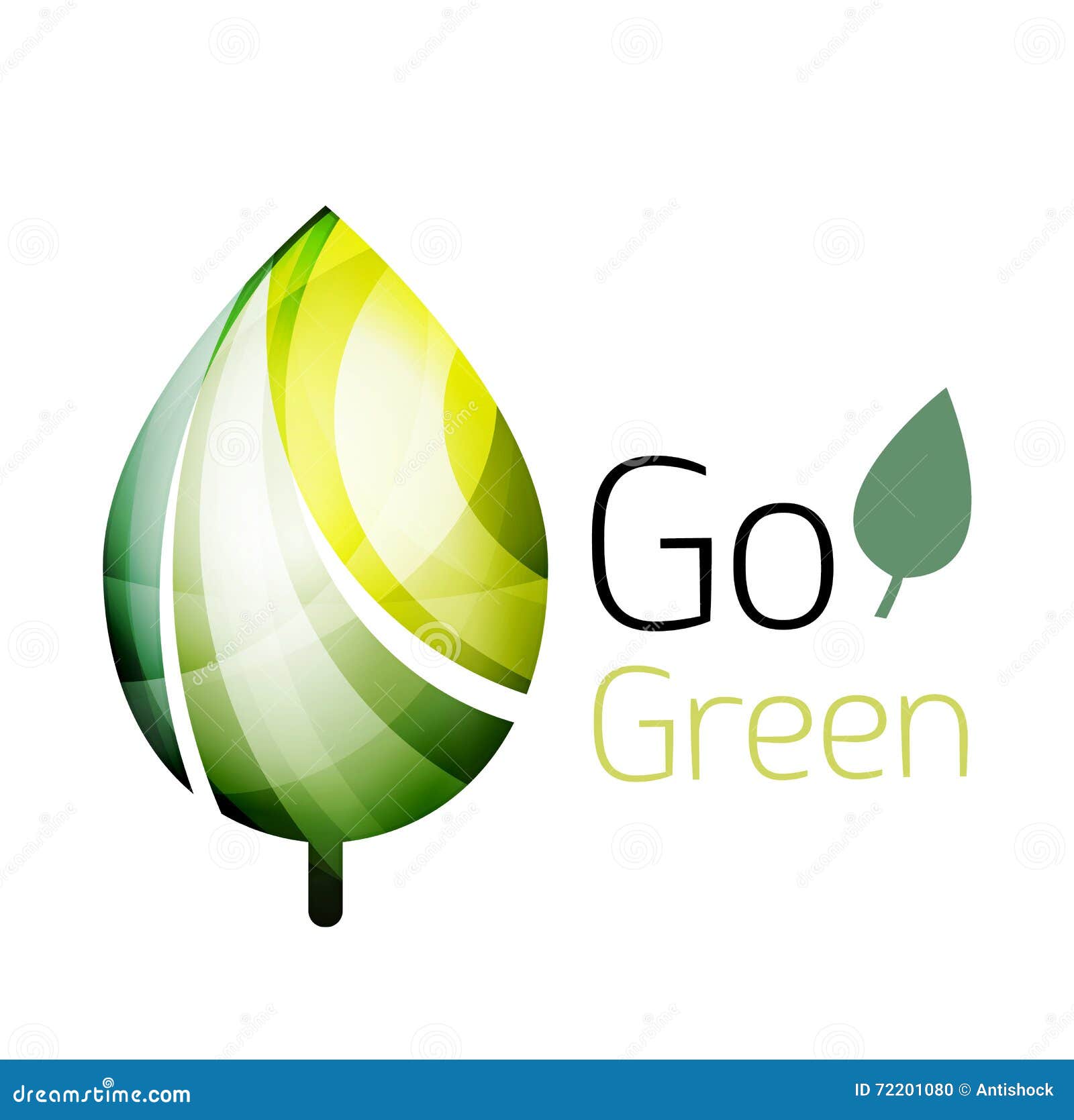 Go green nature concept stock illustration. Illustration of nature ...