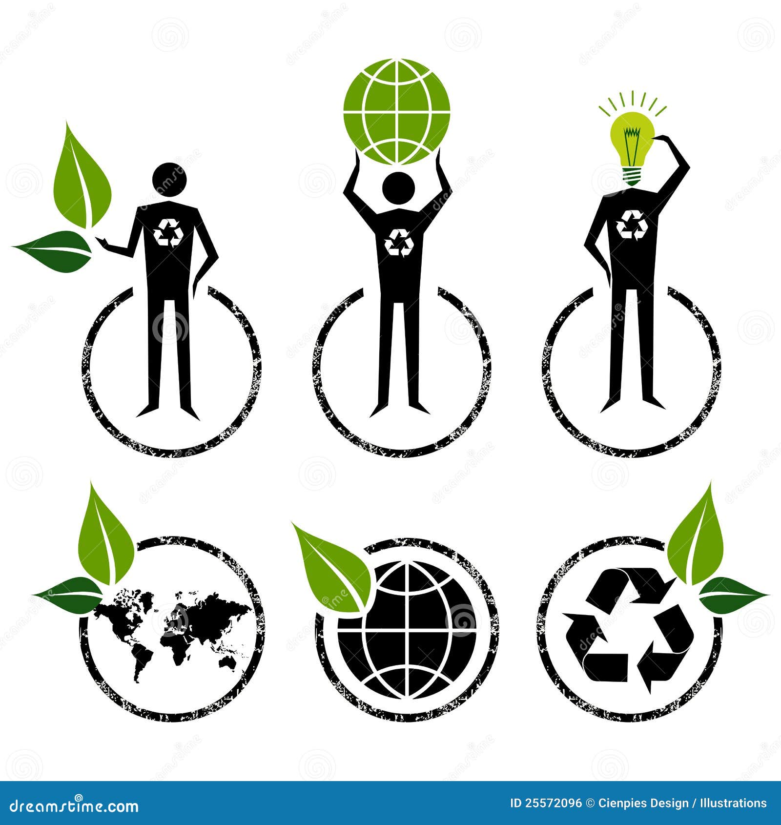 Go Green signs ideas stock vector. Illustration of food - 25572096