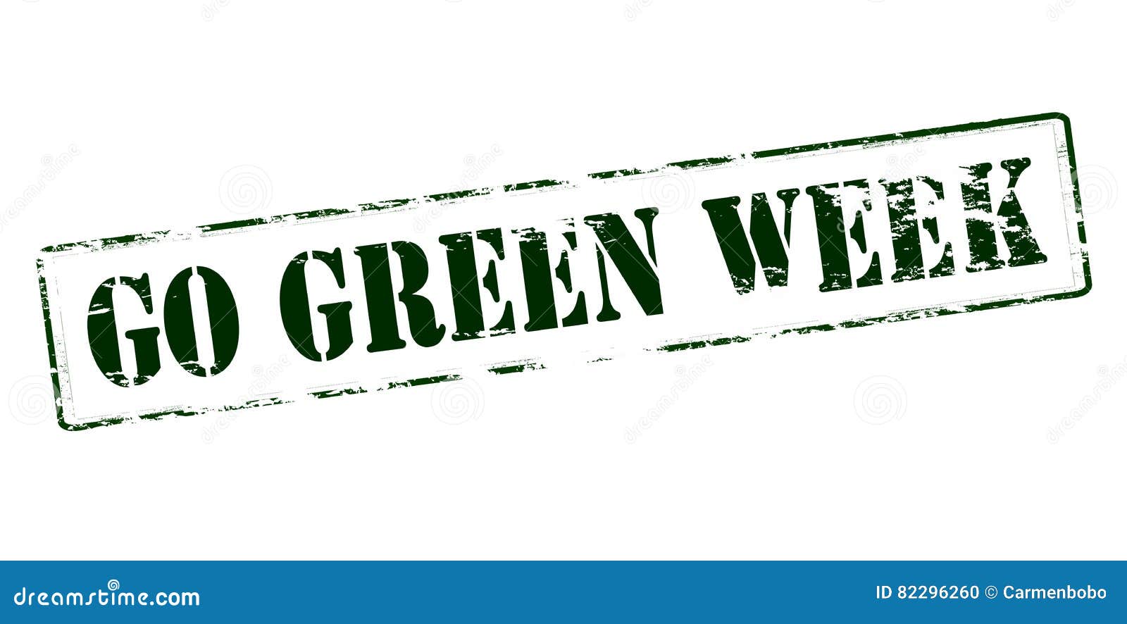 Go green week stock vector. Illustration of text, work - 82296260