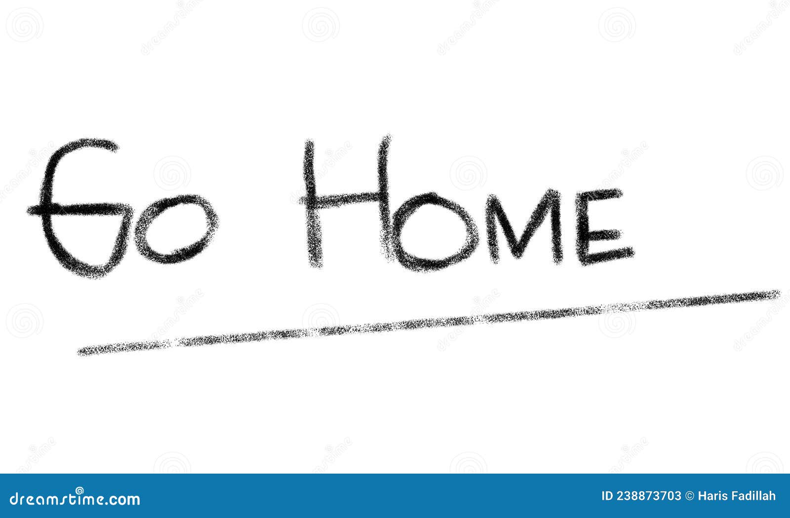Go home stock illustration. Illustration of inspirational - 238873703