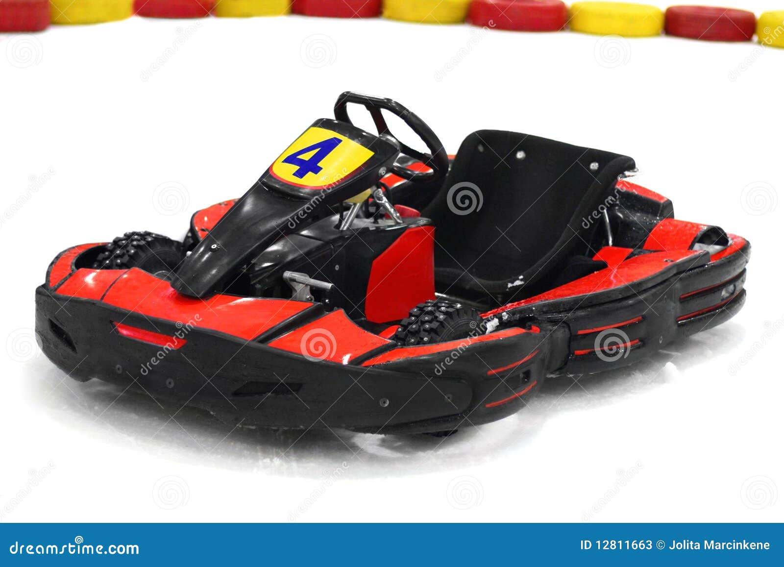 Go kart stock image. Image of white, fast, trail, adrenalin - 12811663