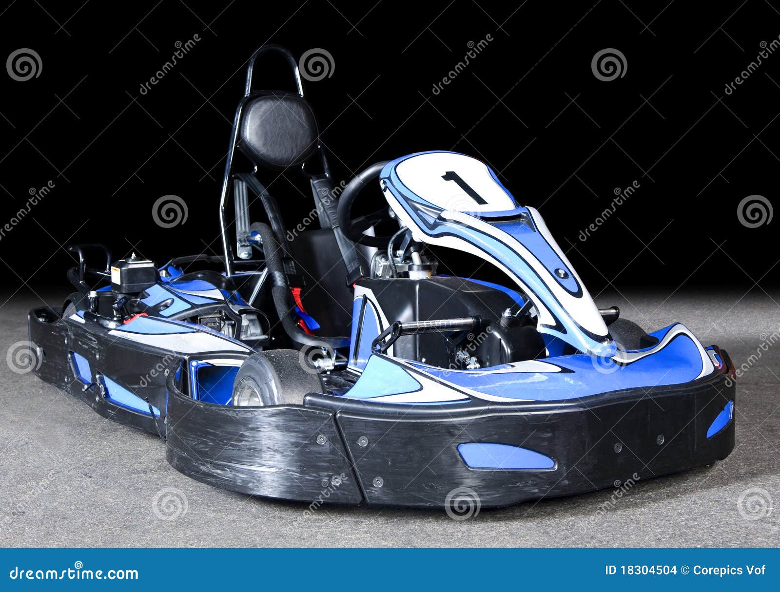 Go Kart stock photo. Image of bodywork, isometric, engine - 18304504