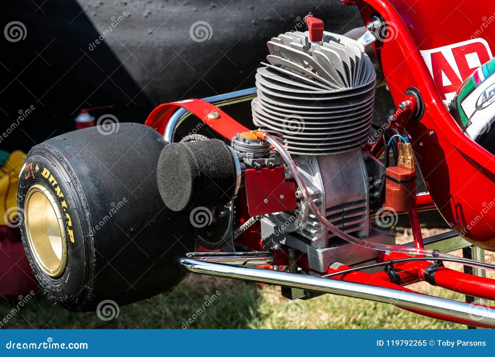 Go Kart engine editorial image. Image of automotive - 119792265