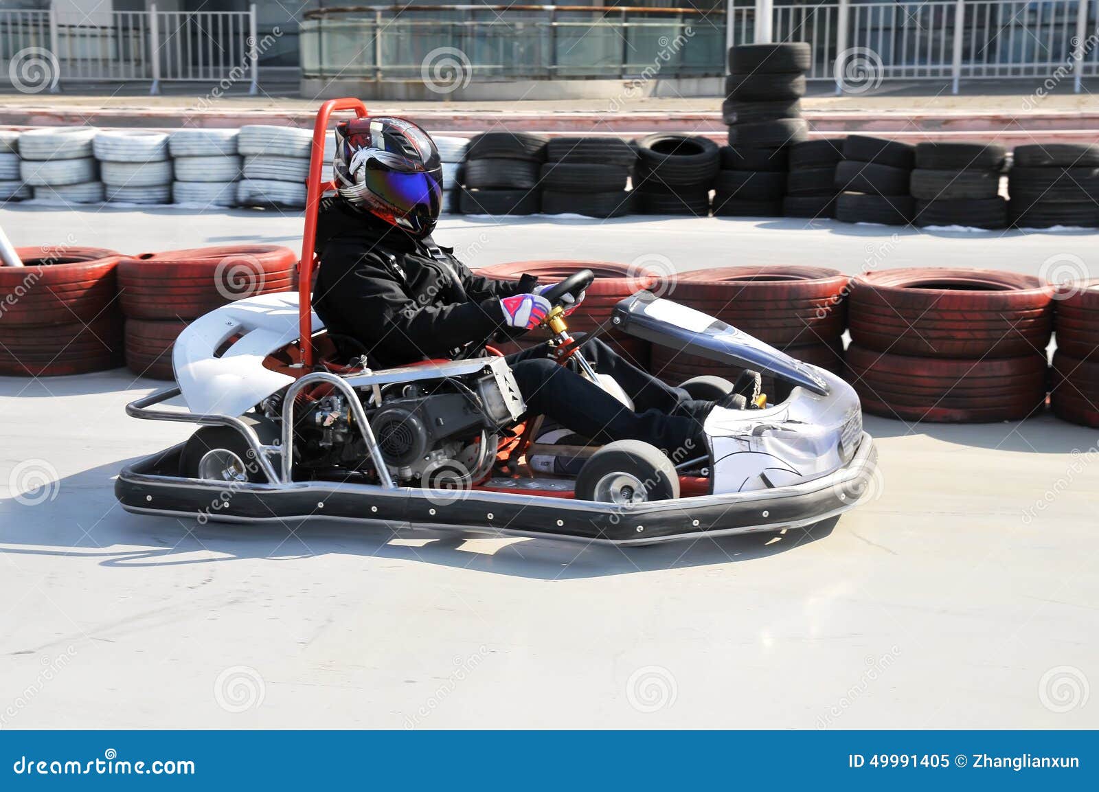 Go kart stock image. Image of vehicle, highway, formula - 49991405