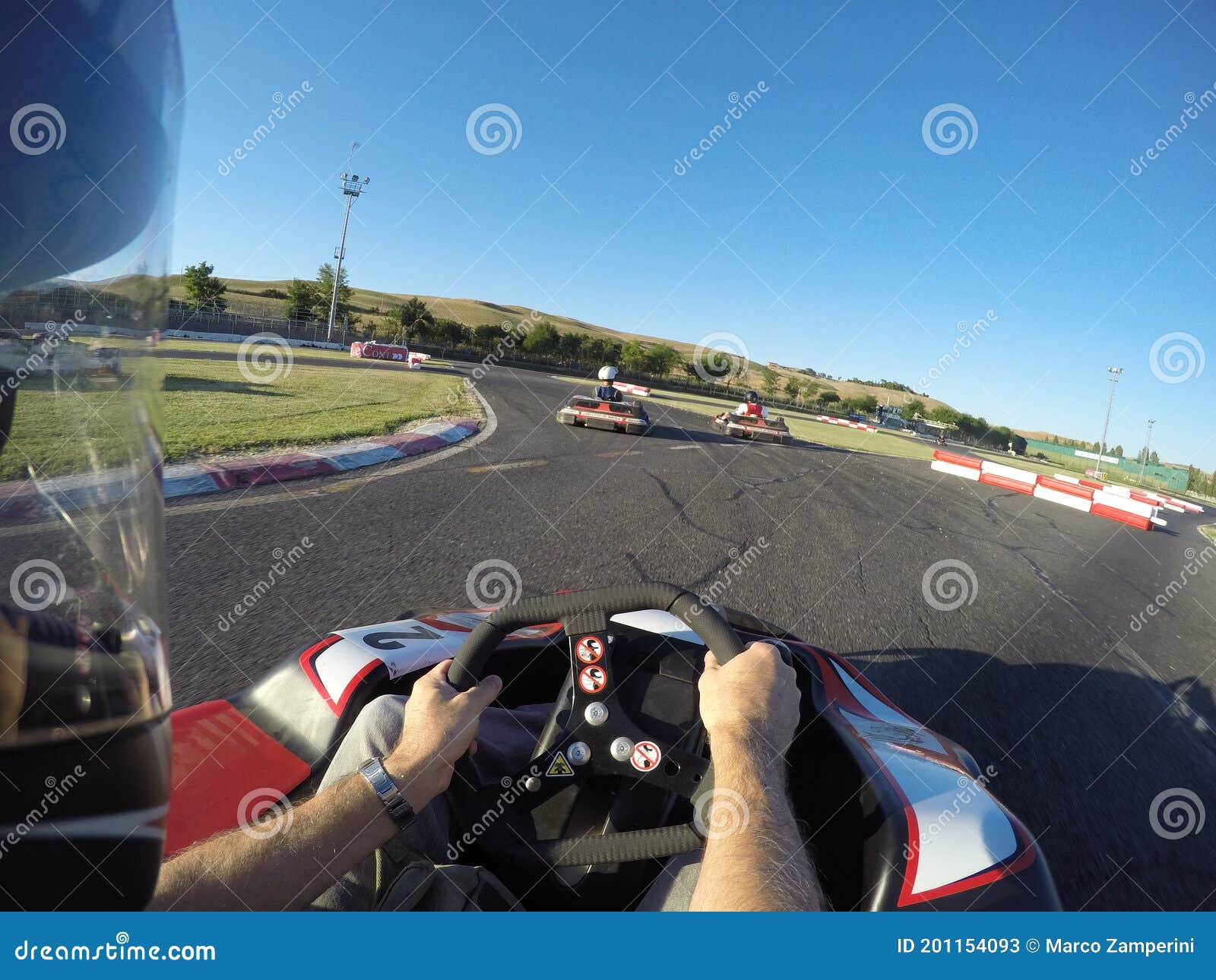 Go karting race on board editorial stock photo. Image of carting ...