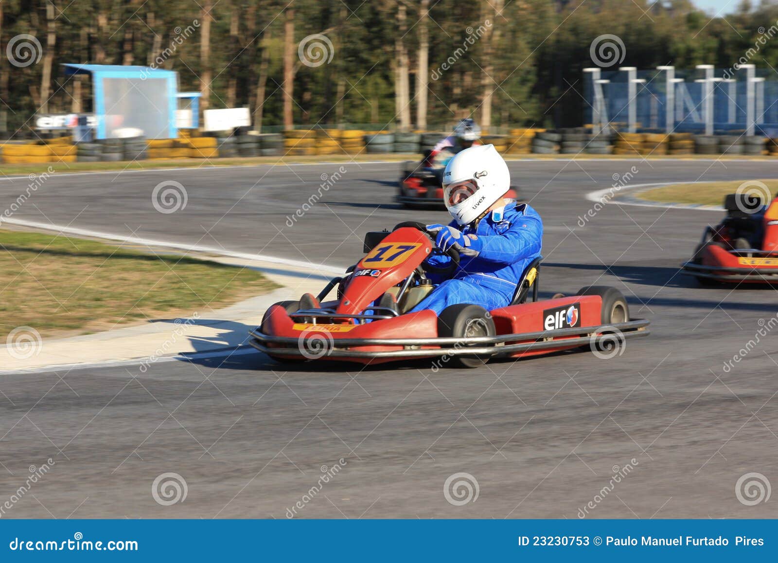 Go Karts Race editorial stock photo. Image of competing - 23230753