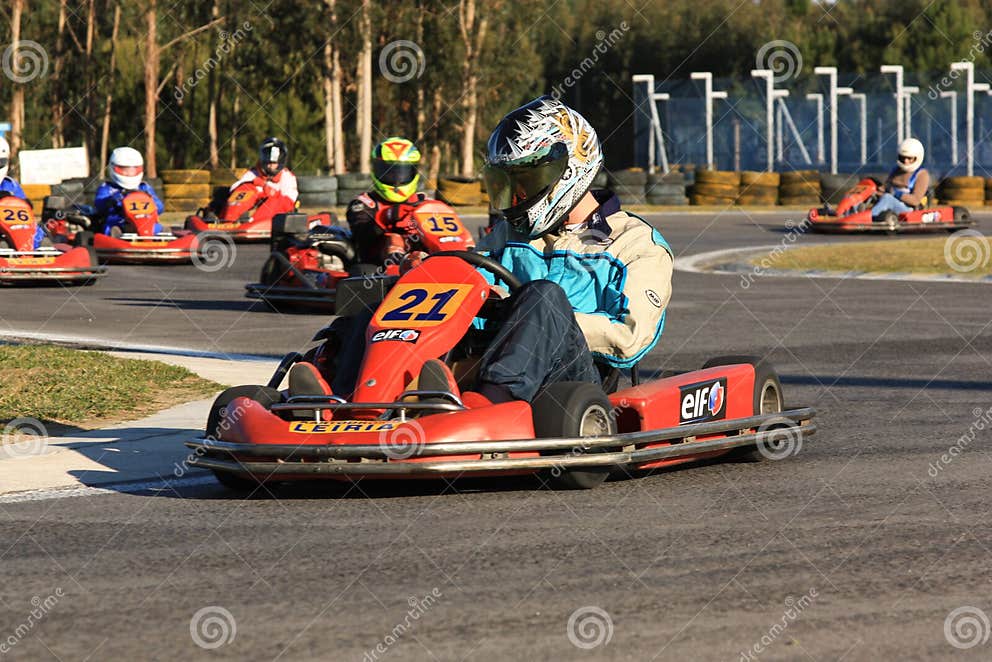 Go Karts Race editorial photo. Image of gocart, gokart - 23230816