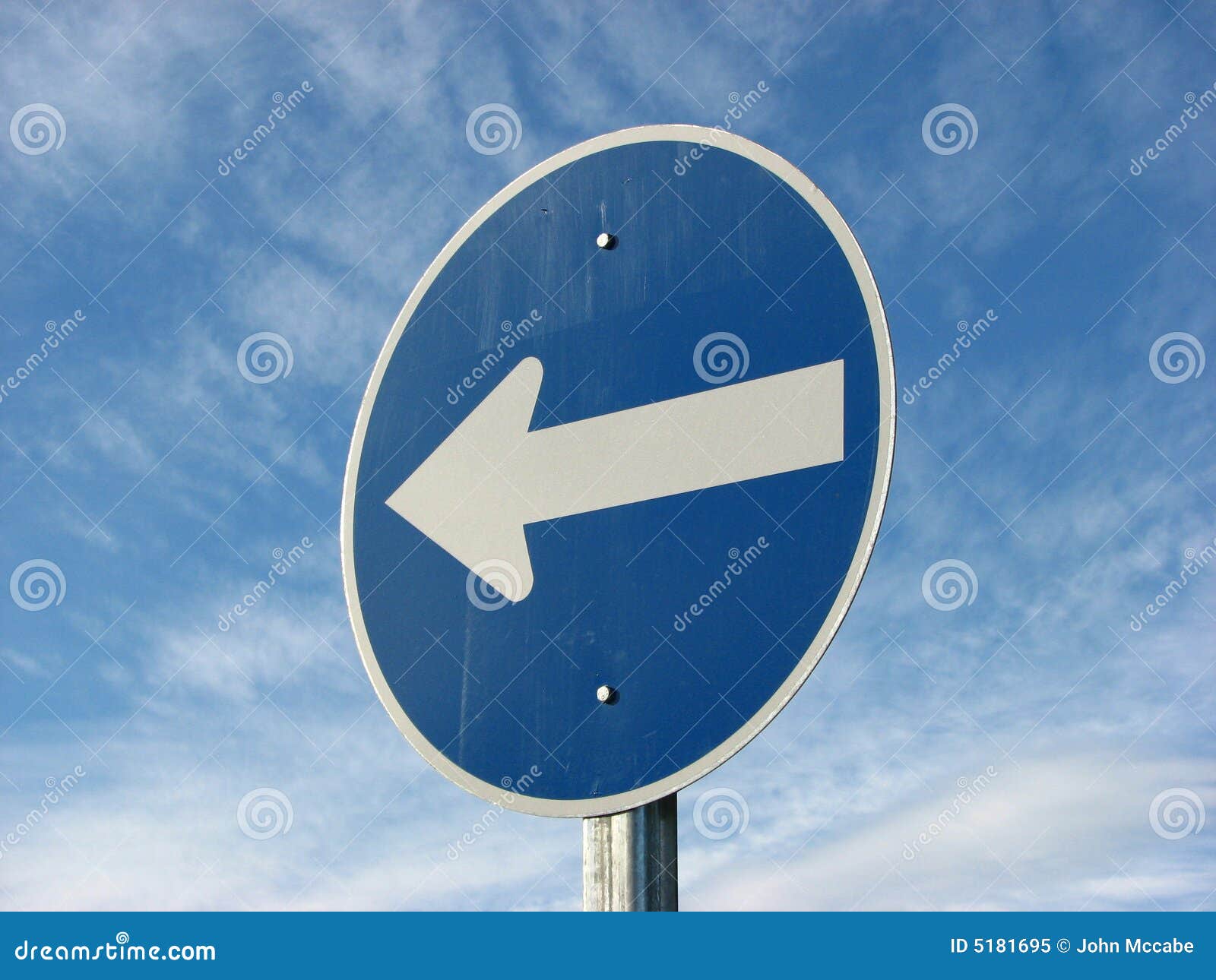 Go left only stock image. Image of direction, signage - 5181695
