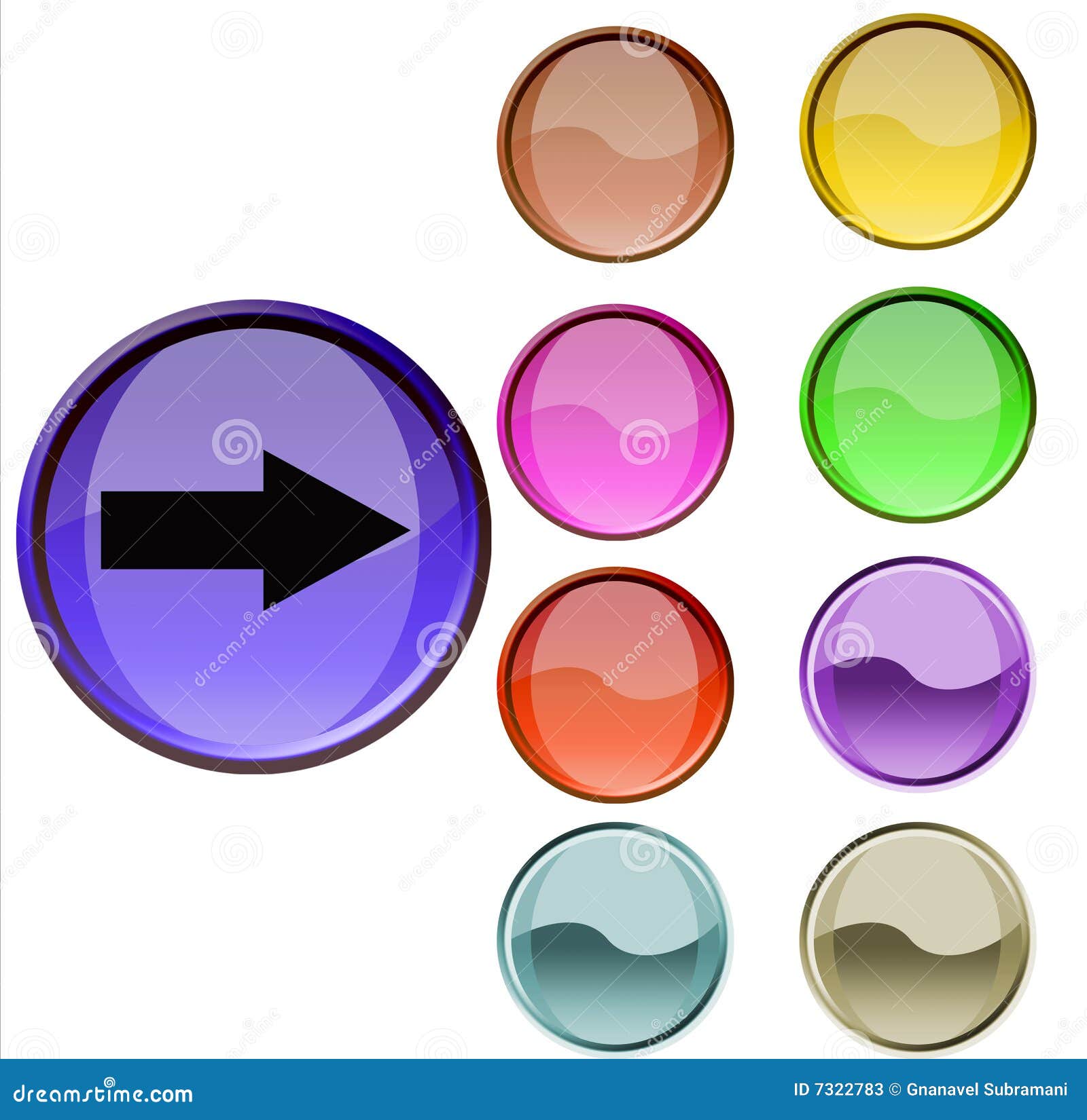 Go Mark stock illustration. Illustration of glass, shape - 7322783