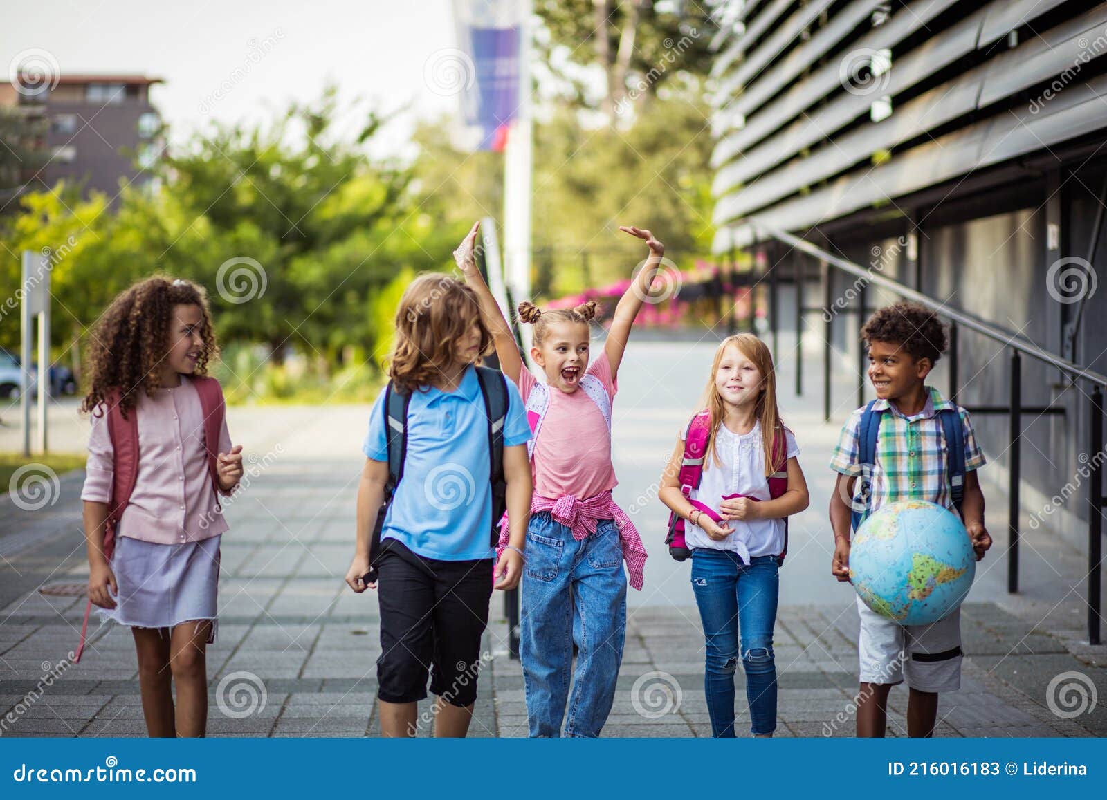 We go outside on class stock image. Image of elementary - 216016183