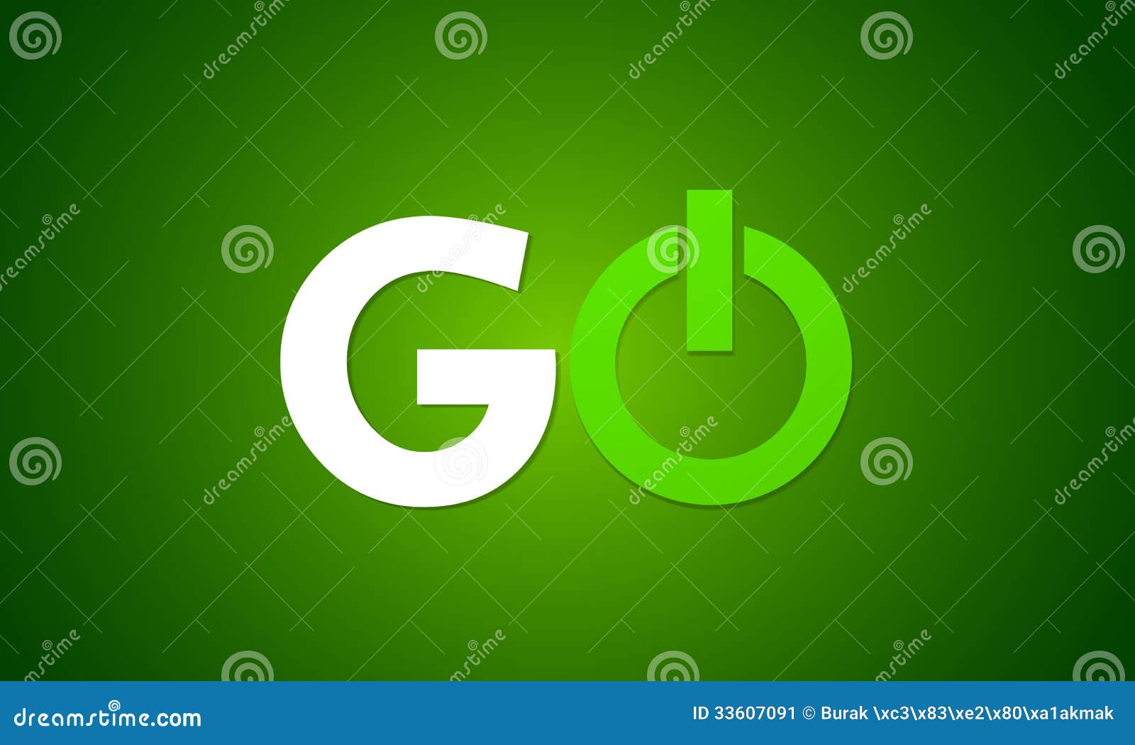 Go power stock vector. Illustration of speed, quickly - 33607091