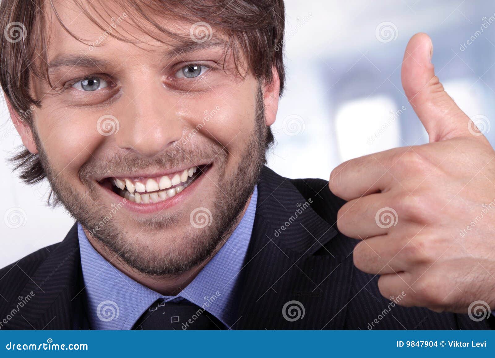Go right on stock photo. Image of agree, happy, adult - 9847904