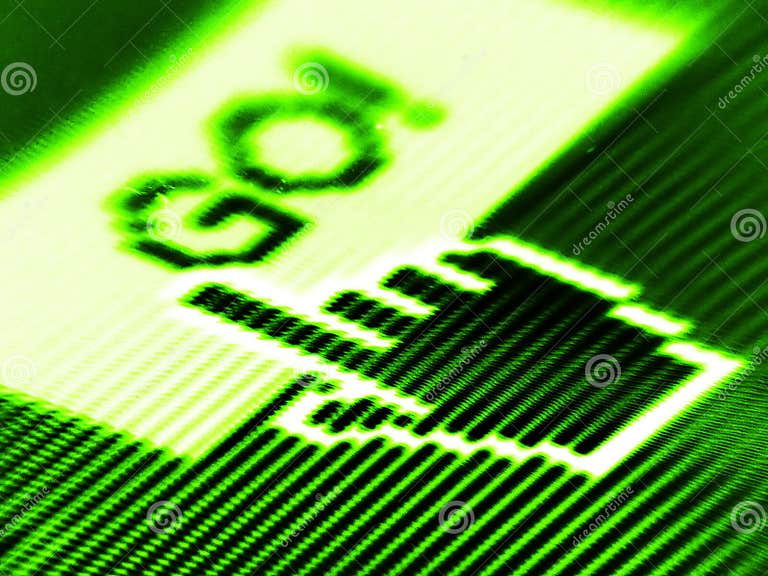 Go screen stock image. Image of communication, mail, sepia - 15431