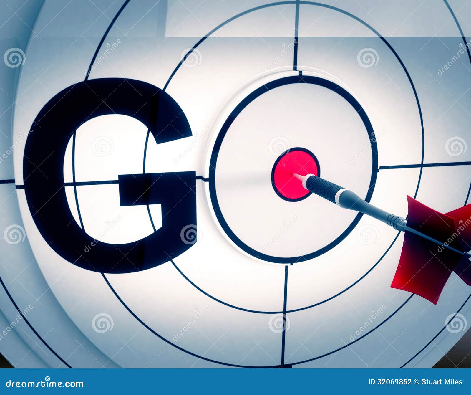 Go Shows Sign for Starting or Beginning Stock Illustration ...