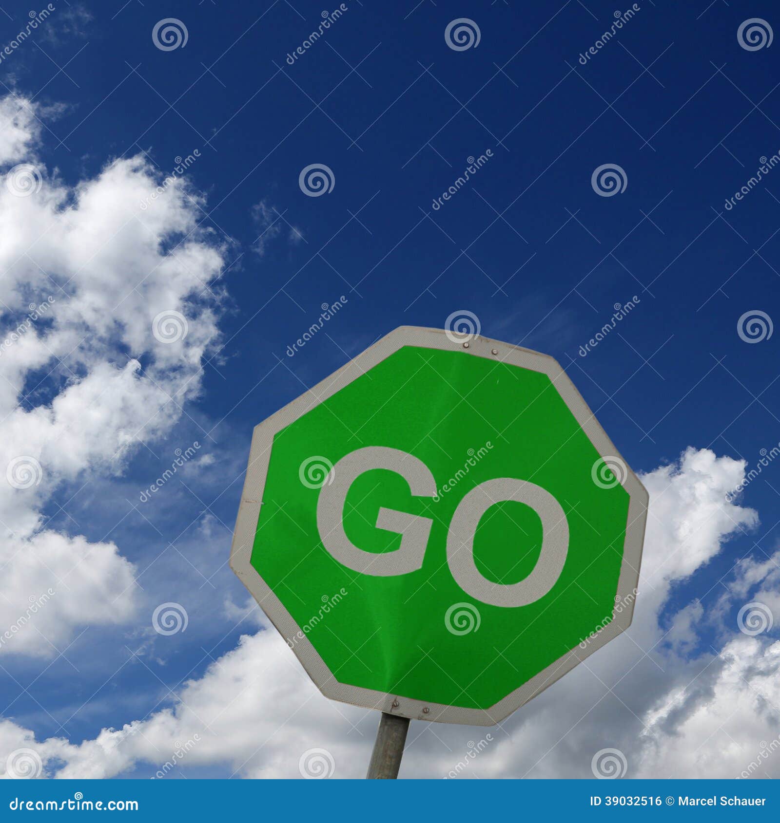 Go Sign stock photo. Image of green, forward, sign, stop - 39032516