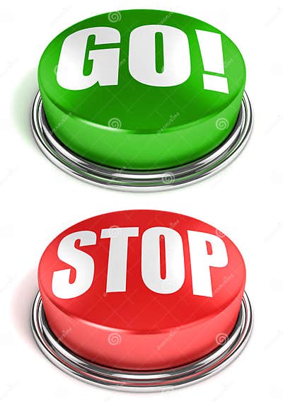 Go stop buttons stock illustration. Illustration of design - 23116946