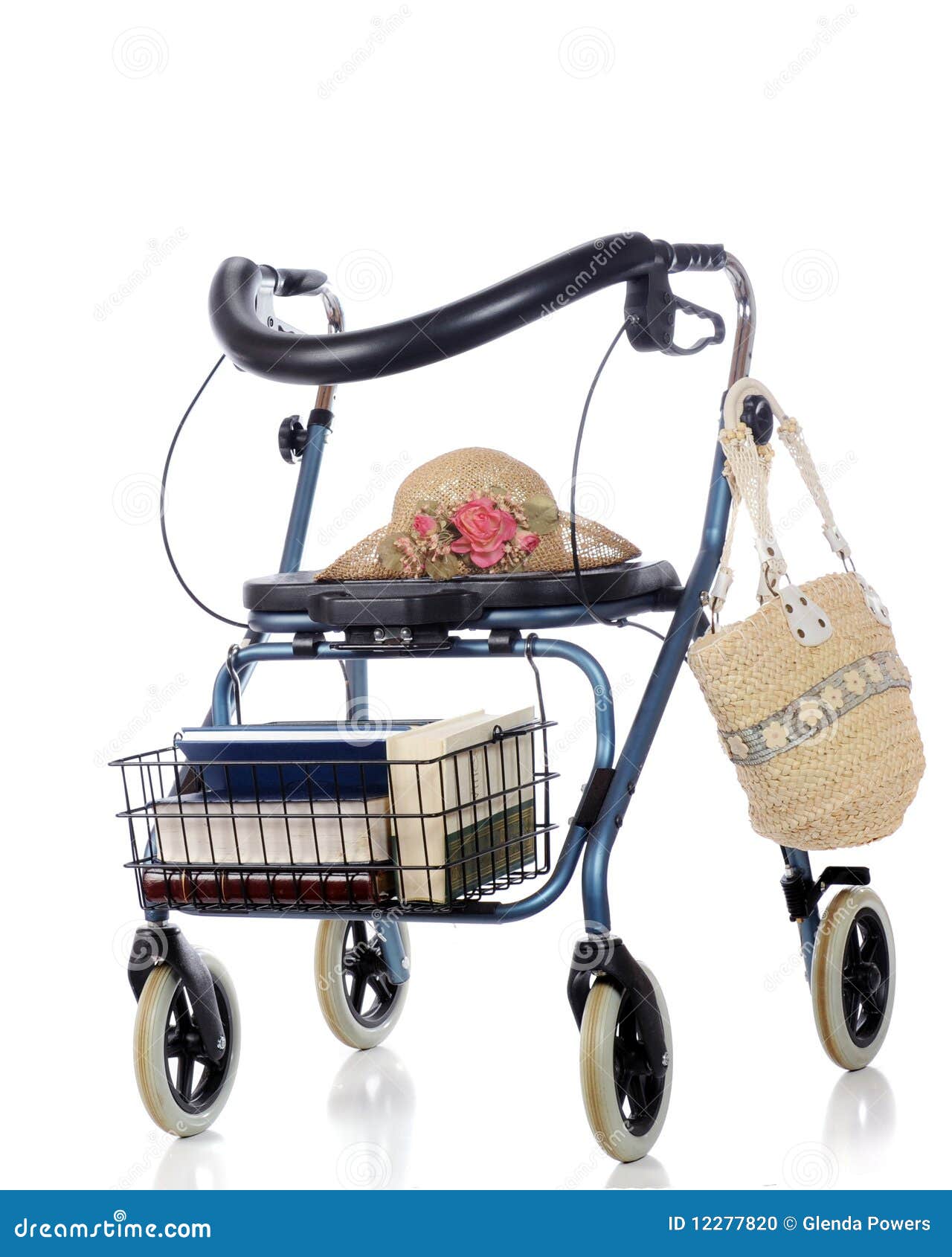 Go-To Granny Walker stock photo. Image of isolated, walker - 12277820