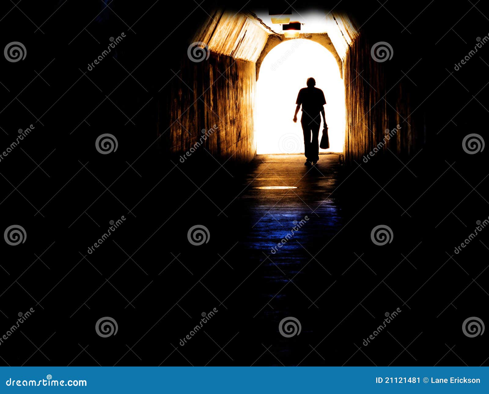 Go Towards the Light stock image. Image of walking, walk - 21121481