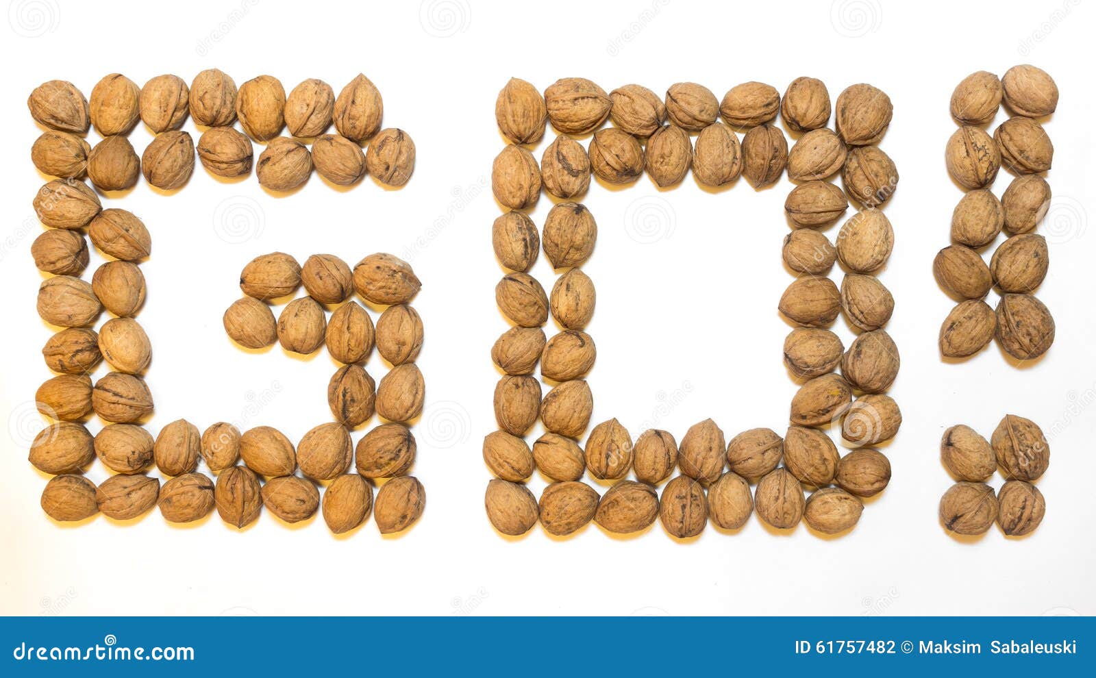 Go! of Walnuts on a White Background Stock Photo - Image of fruit, food ...