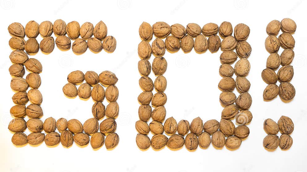 Go! of Walnuts on a White Background Stock Photo - Image of fruit, food ...