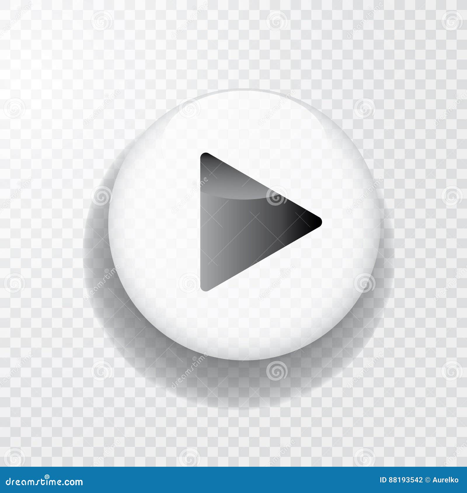 Go white button stock vector. Illustration of plastic - 88193542