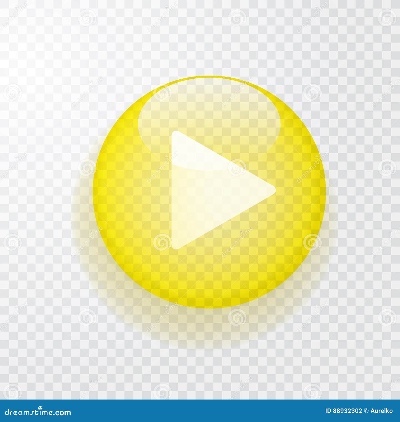 Go yellow button stock vector. Illustration of navigate - 88932302