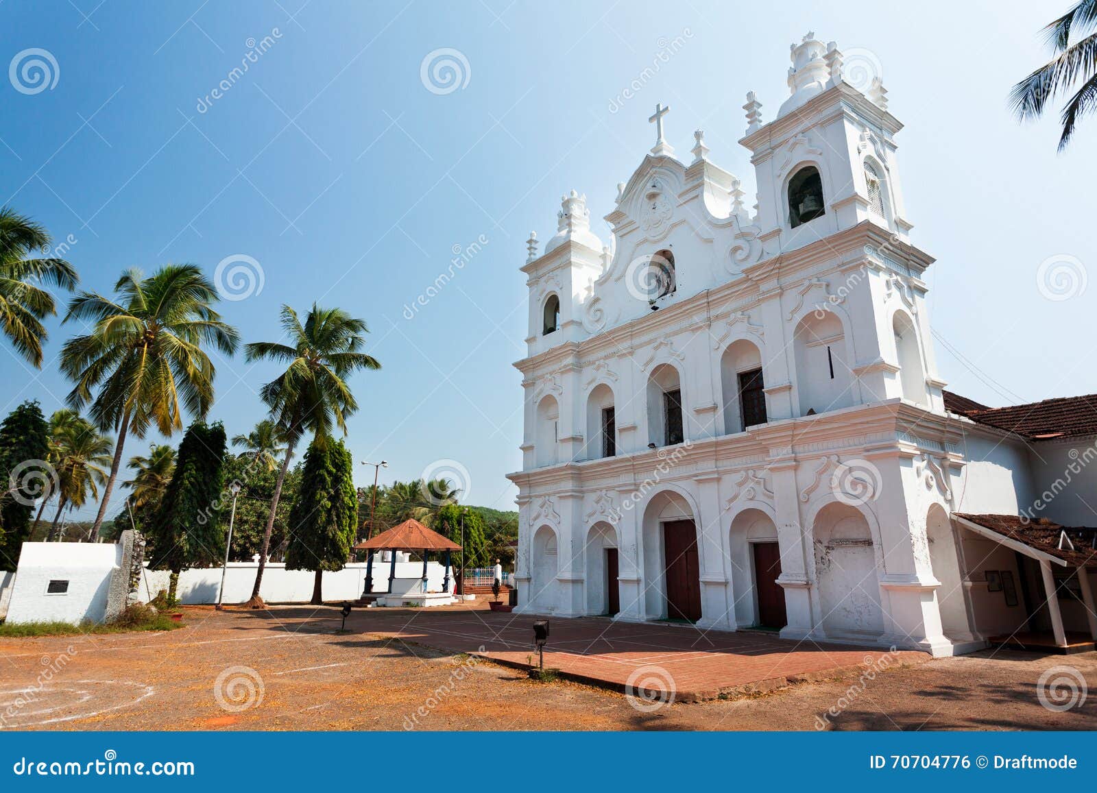 Goa church stock photo. Image of exotic, church, spirituality - 70704776