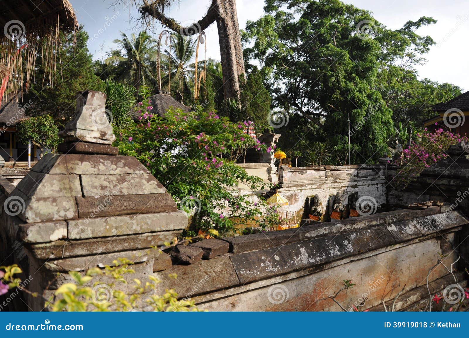 Goa Gajah Temple Entrance. Goa Gajah, Or Elephant Cave, Is Located On ...
