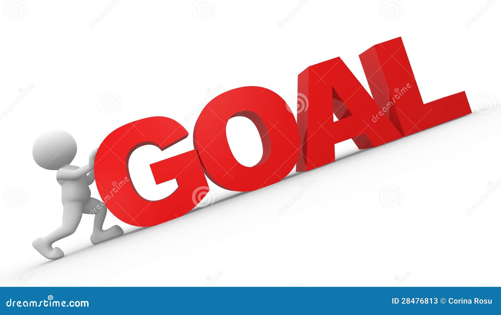 Goal stock illustration. Illustration of success, community - 28476813