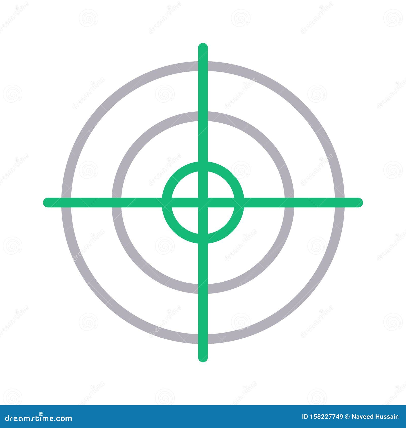 Goal Color Line Vector Icon Stock Vector - Illustration of game ...