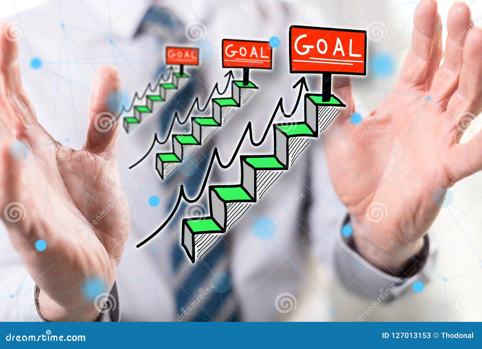 Concept of goal stock image. Image of opportunity, concept - 127013153