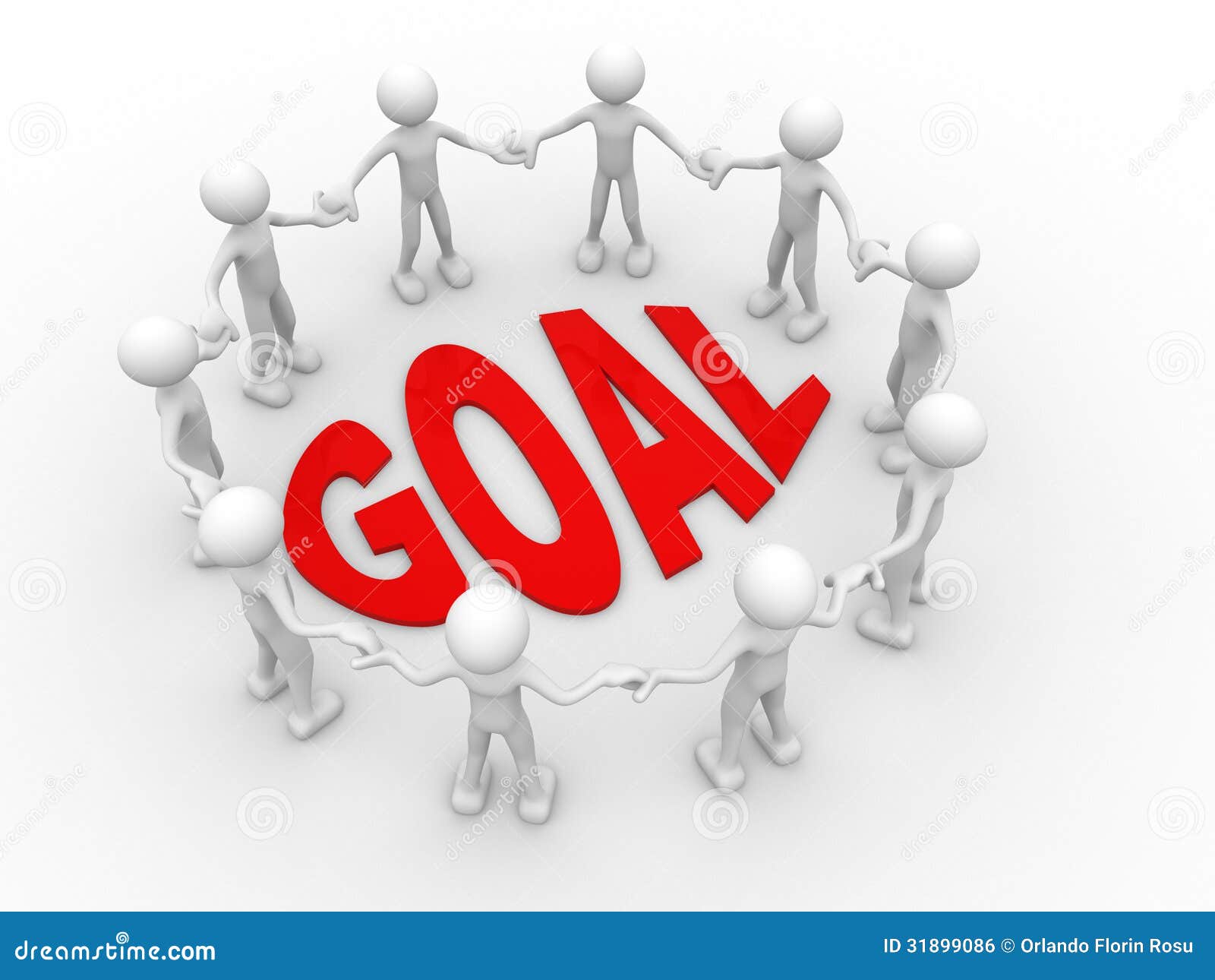Goal stock illustration. Illustration of growth, target - 31899086