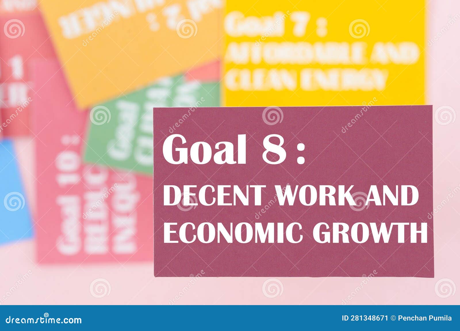 The Goal 8 Decent Work And Economic Growth The Sdgs 17 Development