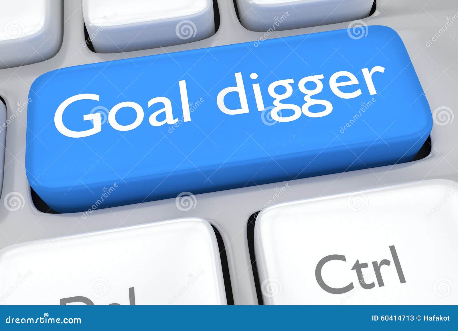 Goal digger concept stock image. Image of growth, letters - 60414713