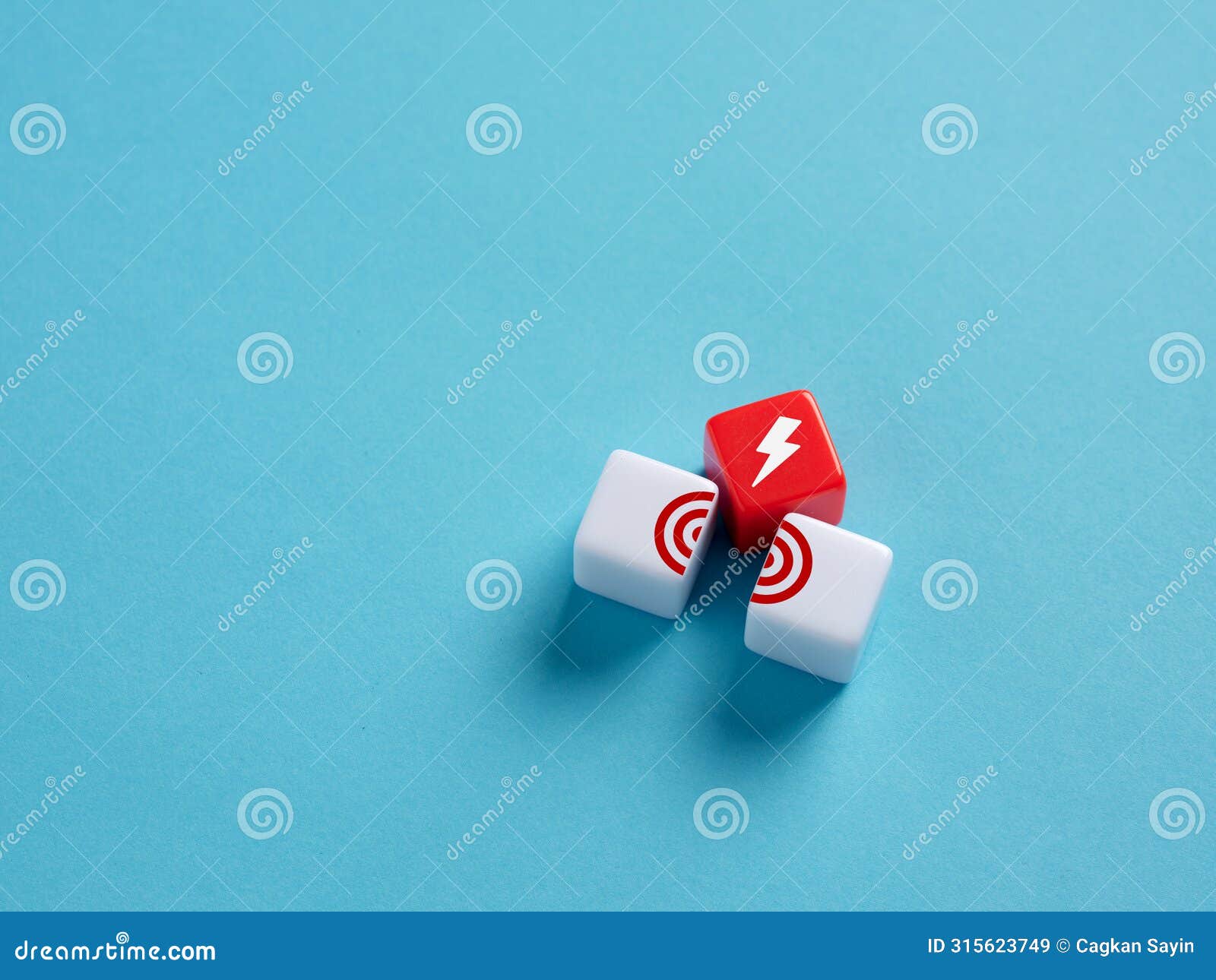 Goal Failure. Failing To Achieve Business Target Objectives Stock Image ...