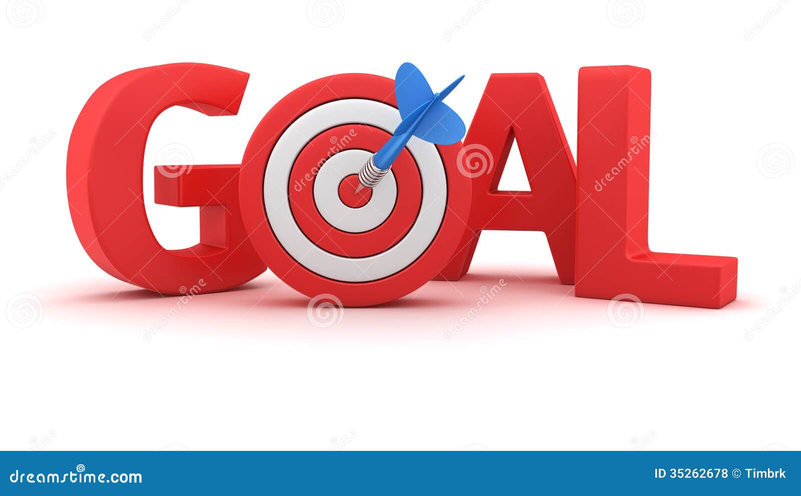 Goal for the goal stock illustration. Illustration of choose - 35262678