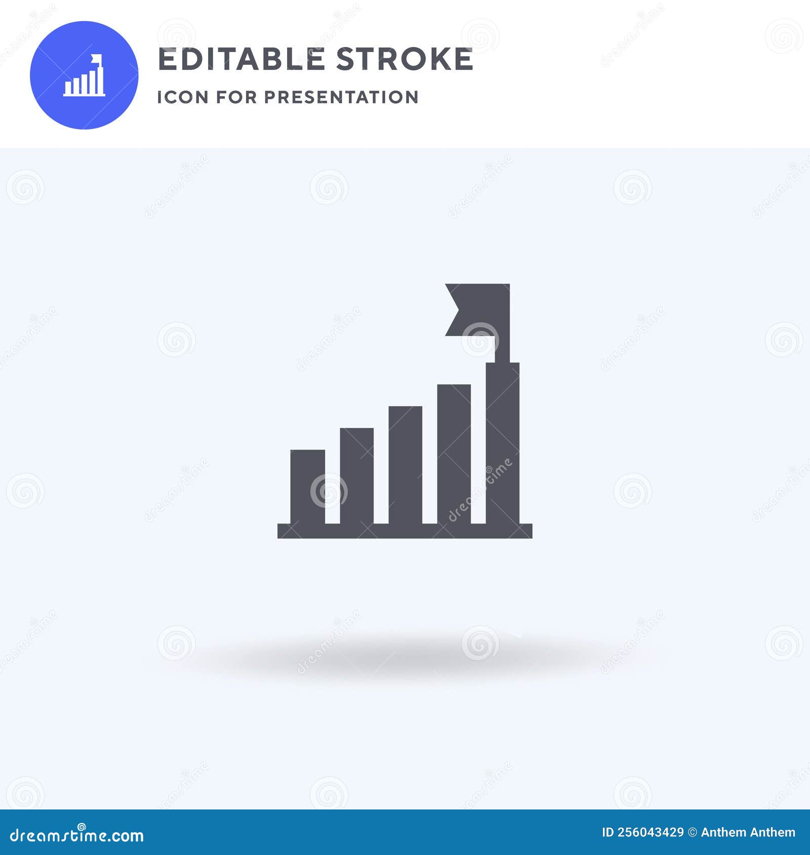 Goal Icon Vector, Filled Flat Sign, Solid Pictogram Isolated on White ...