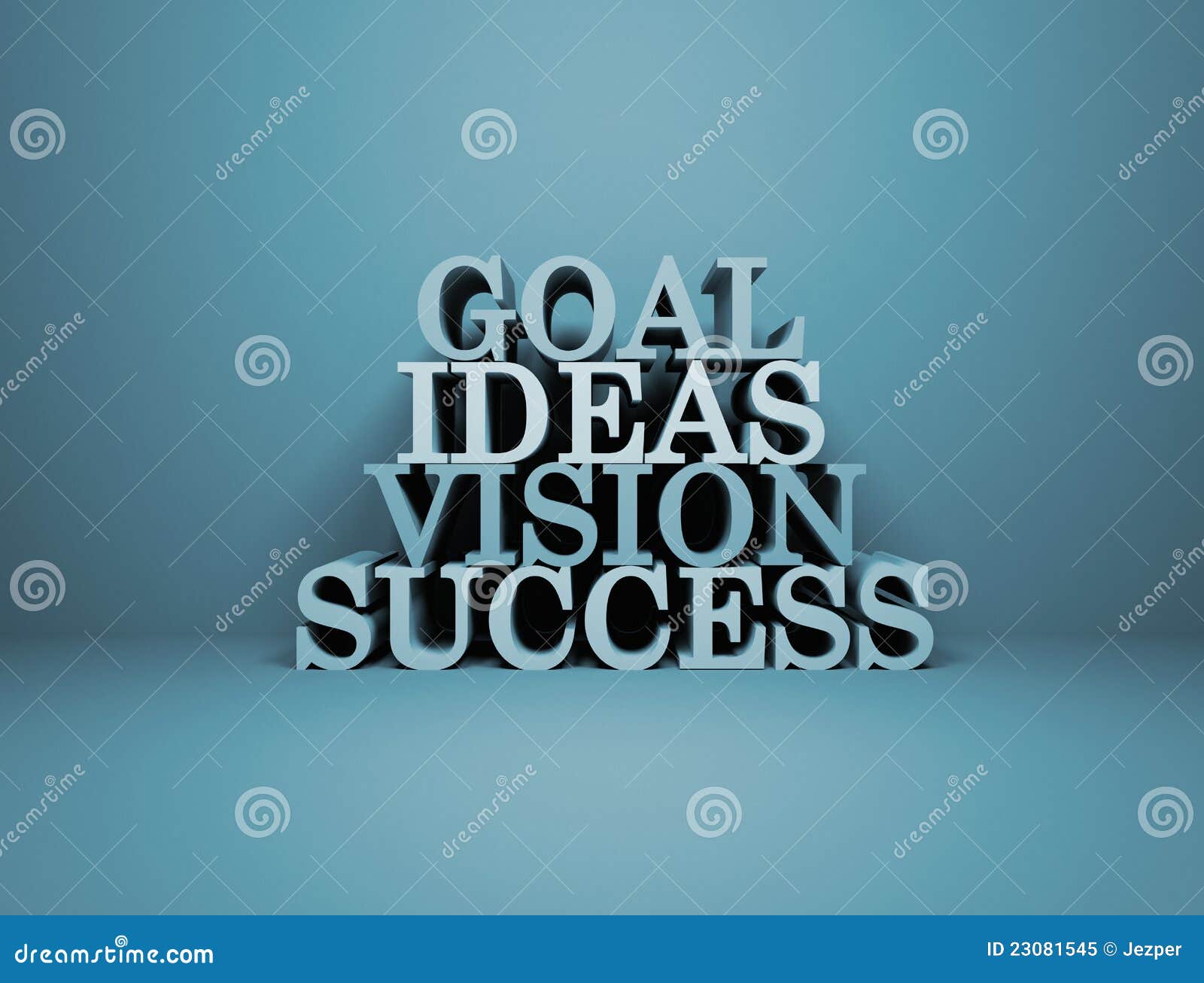 Goal Ideas Vision Success stock illustration. Illustration of pattern ...