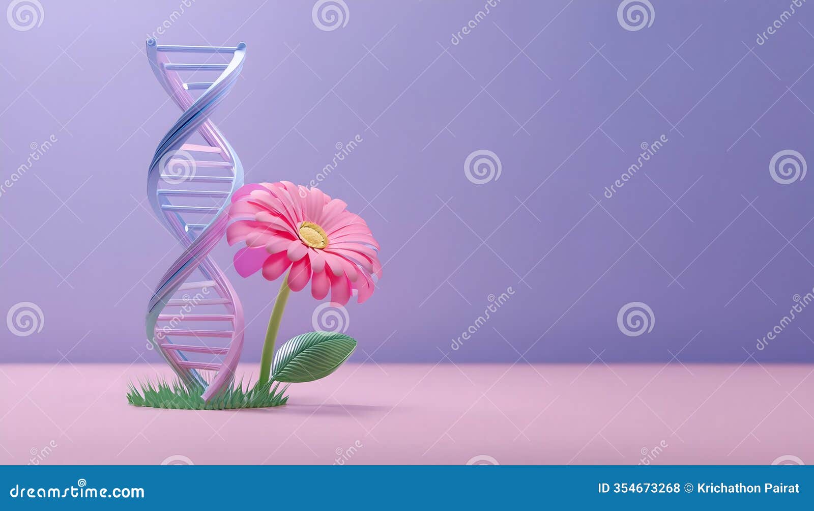 Goal of Life, Growth and Motivation: Abstract DNA Helix Transforming ...