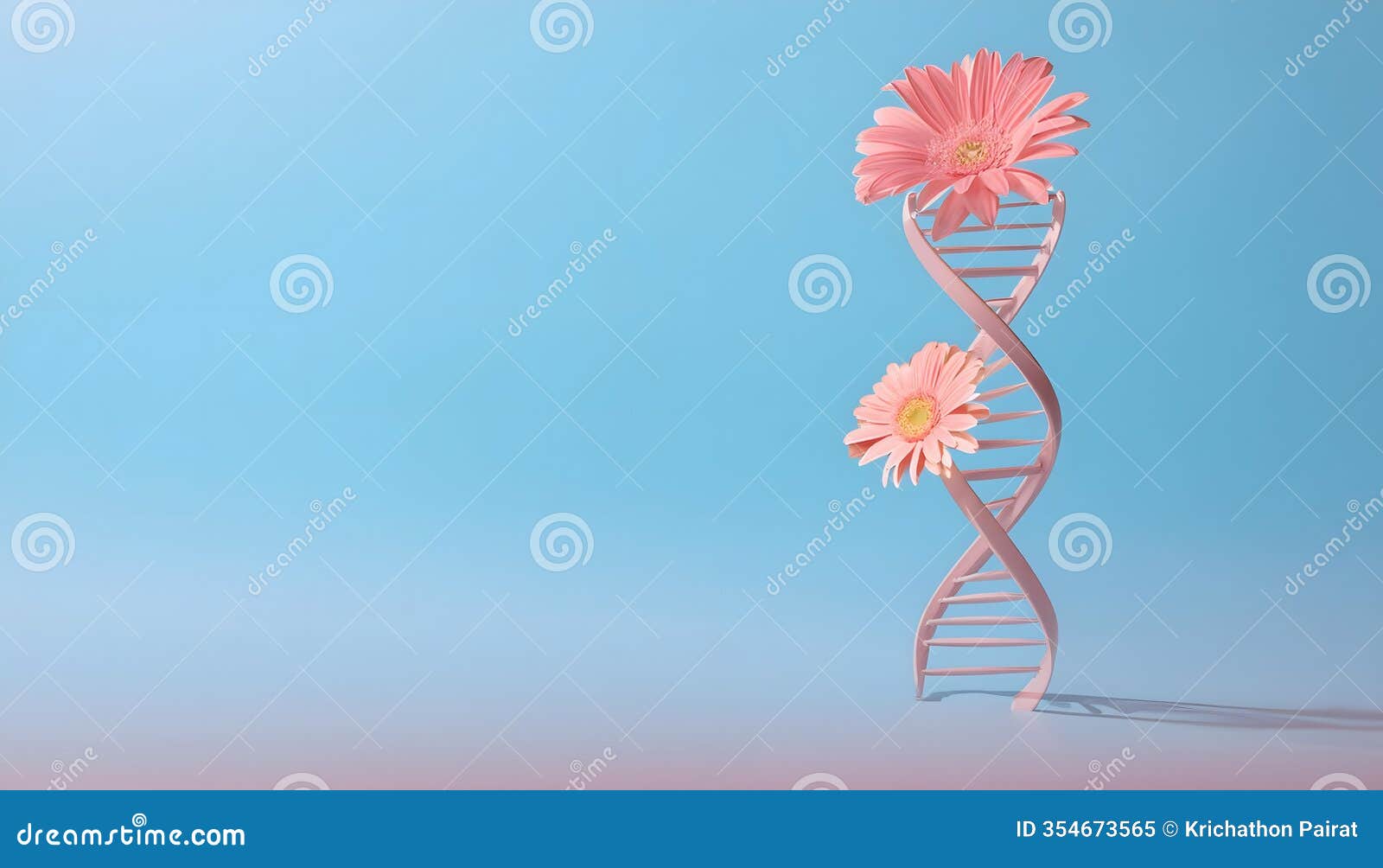 Goal of Life, Growth and Motivation: Abstract DNA Helix Transforming ...