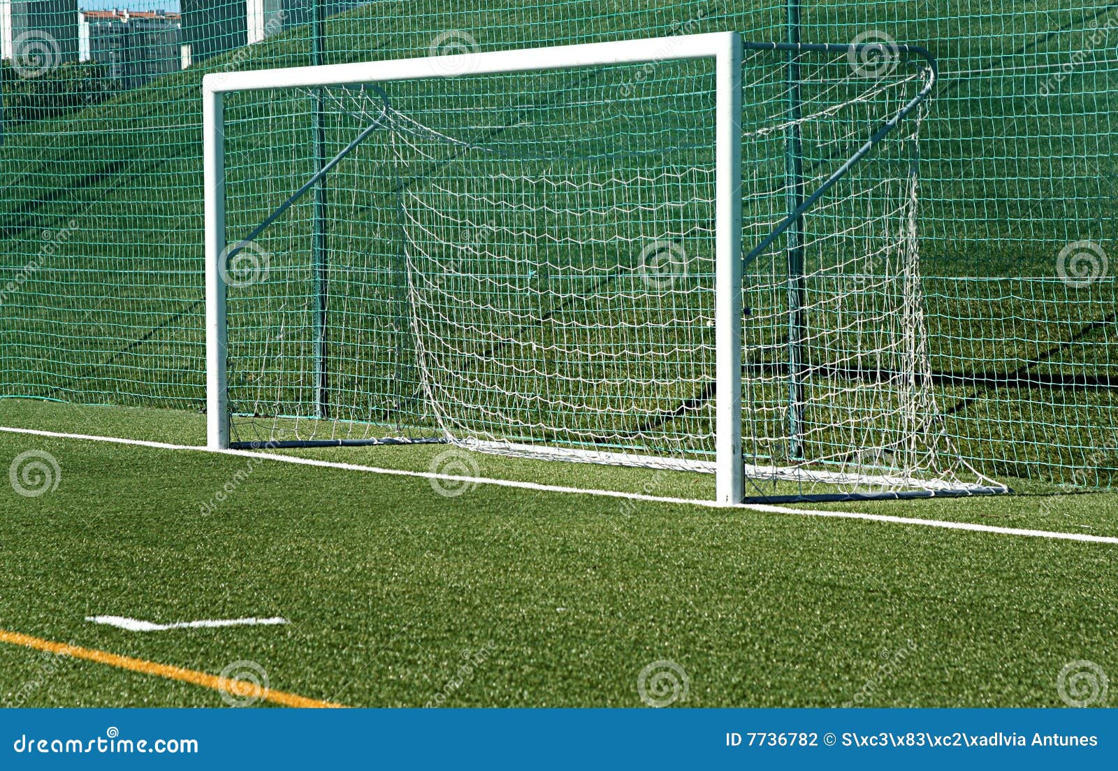 Goal net stock photo. Image of ball, team, stadium, recreation - 7736782